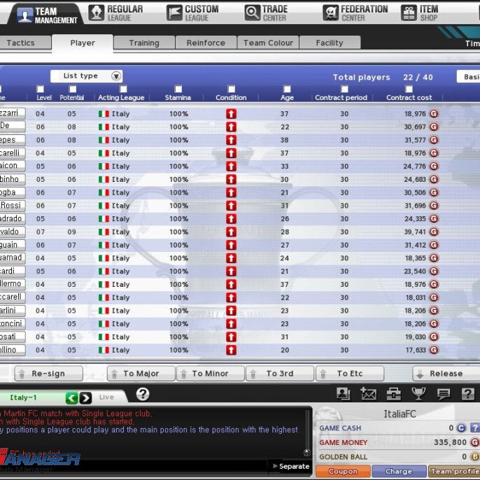 Images - Football Club Manager - GM Games - Sports General Manager ...