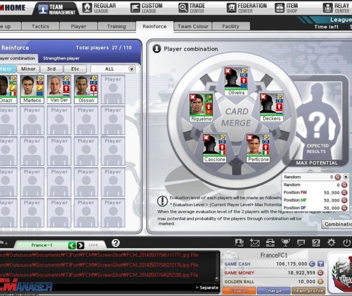 Football Club Manager FCM (Windows PC)