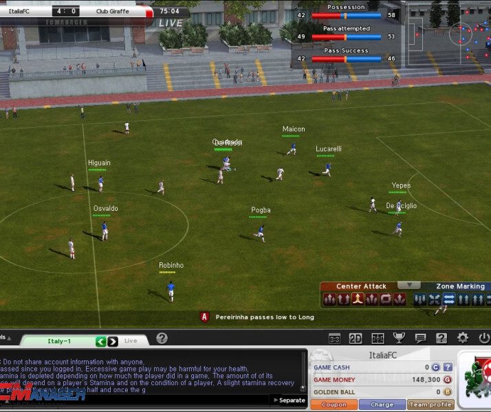 Football Club Manager FCM (Windows PC)