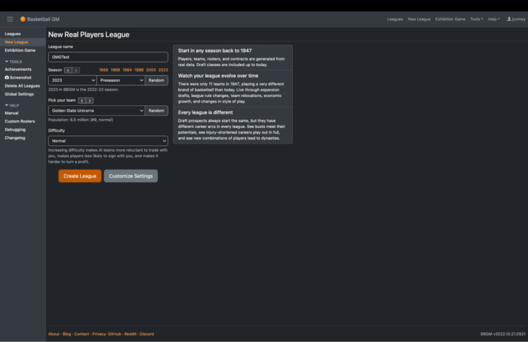 Review of BBGM - Repetitive doesn’t exist. You can find thousands of ...